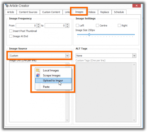 How to bulk upload images to ImgUr | SEO Content Machine