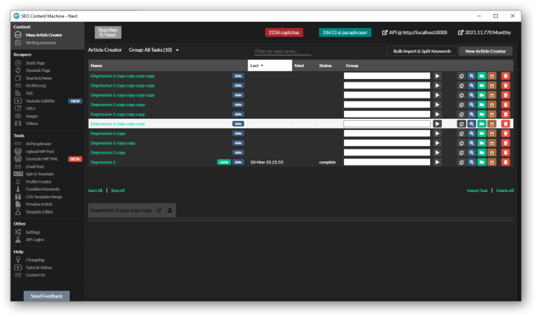 SEO Content Machine – Content Generator For Any Language, Any Keyword