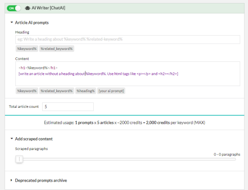 SCM AI Chat Widget | SEO Content Machine
